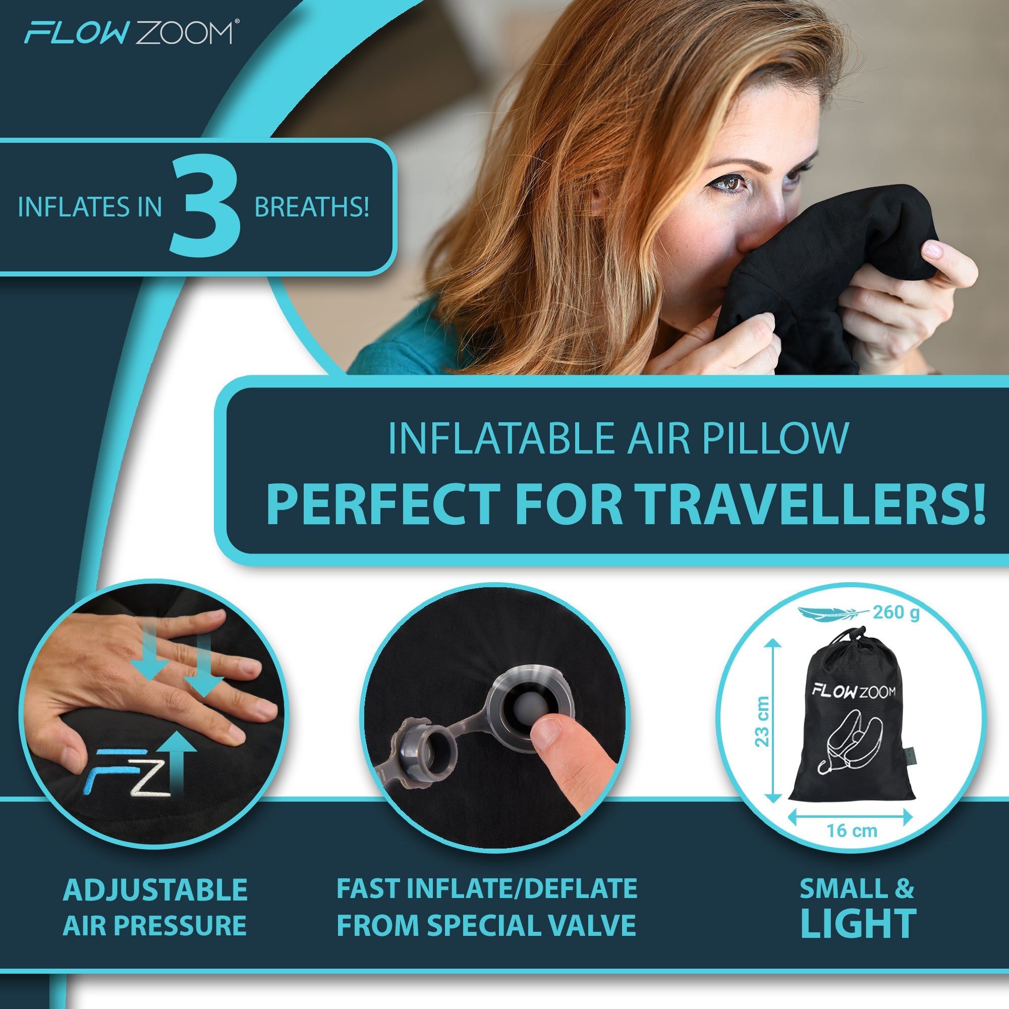 FLOWZOOM - Your Travel Pillow Expert